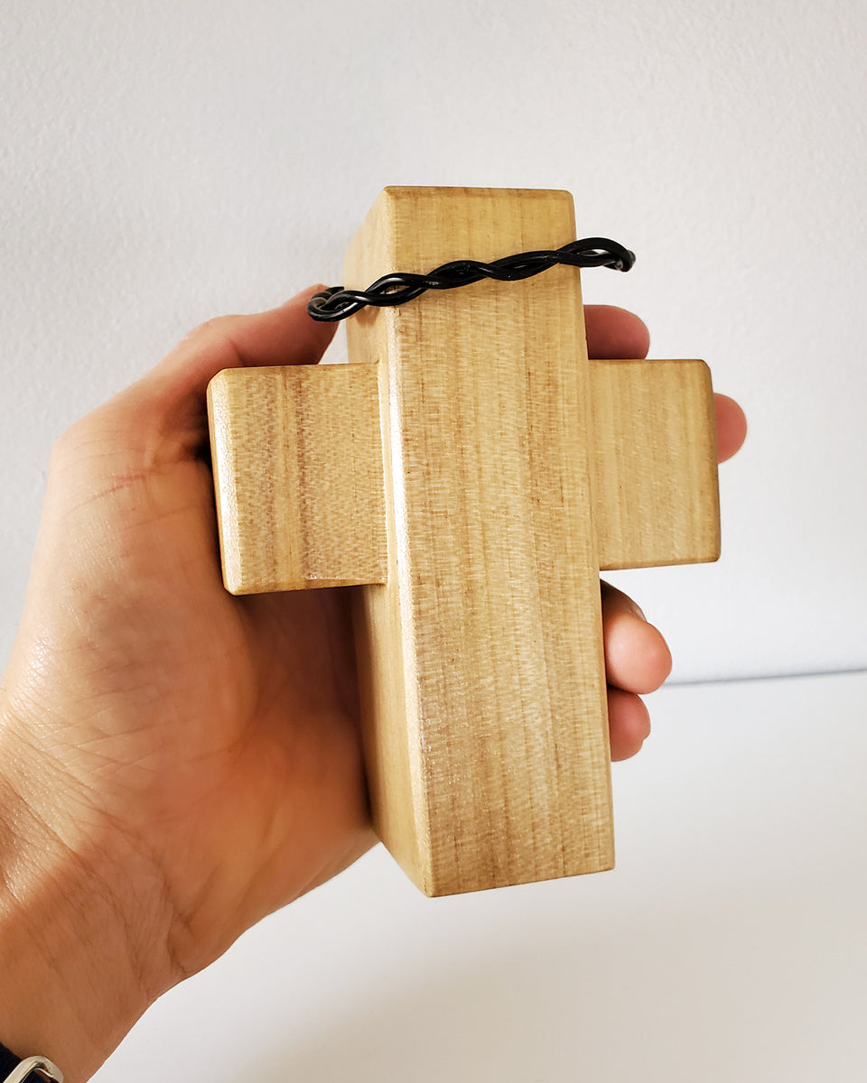 Cross with Crown – Gods Brush Strokes